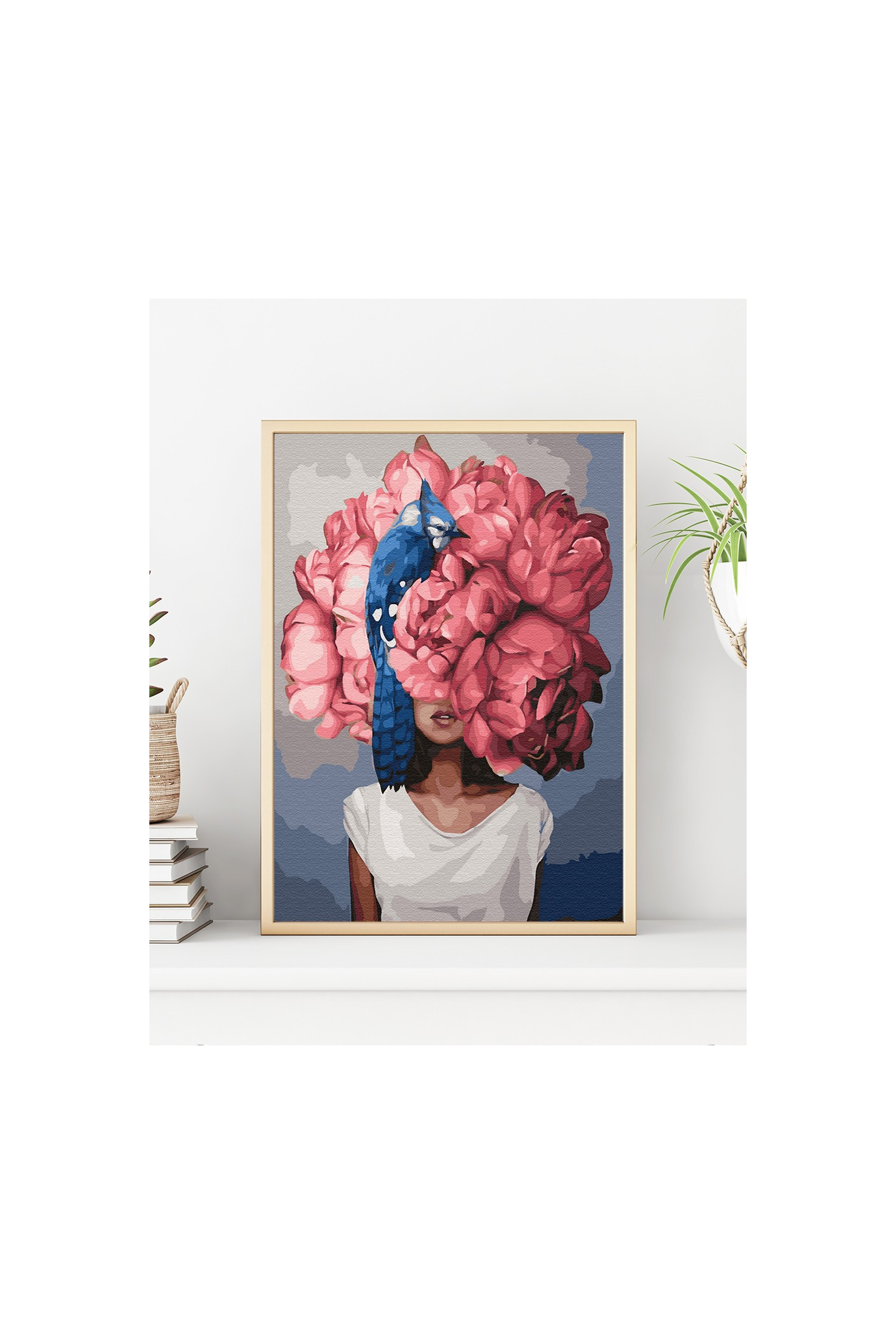 Malowanie po numerach — obrazy malowane farbą samodzielnie